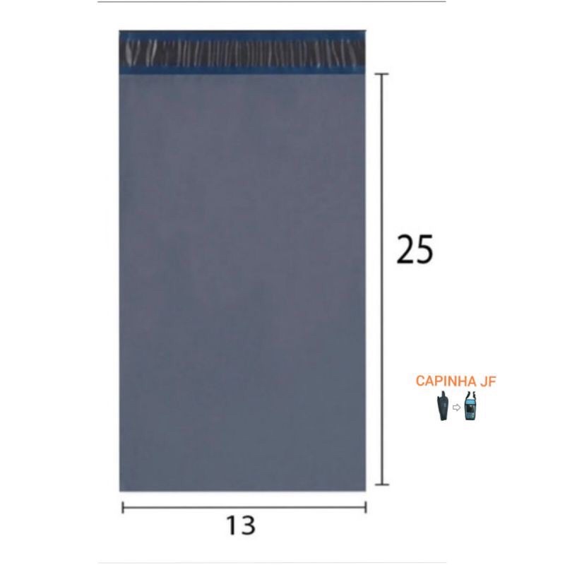 100 unidades de envelope 13x25/Plástico De Segurança Para Pequenas ...