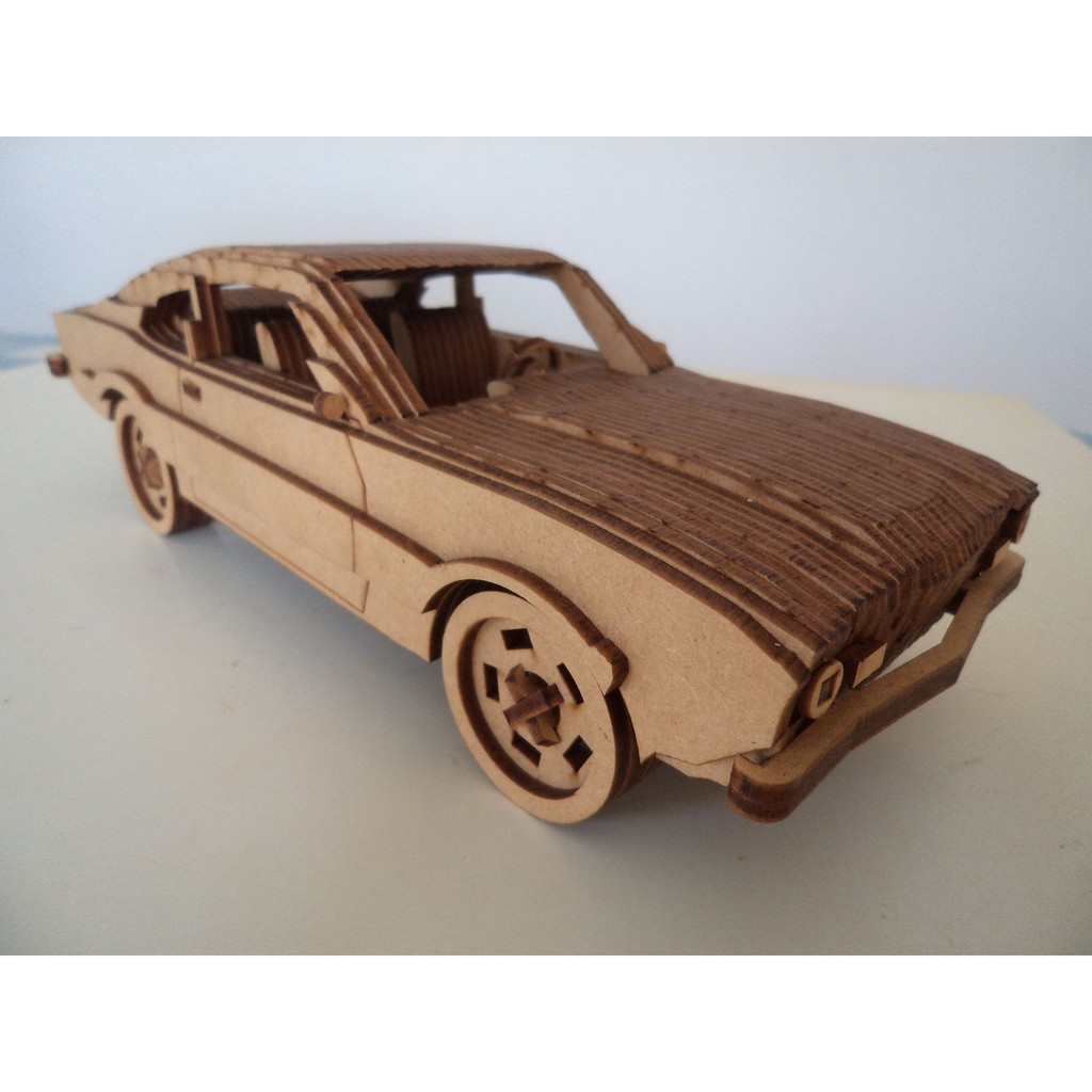Miniatura Ford Maverick Em Mdf | Shopee Brasil