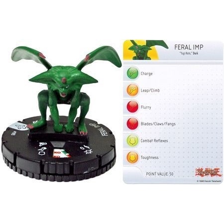 Yu-gi-oh Feral Imp Heroclix Series 1 025 Miniatura Boneco Figure ...