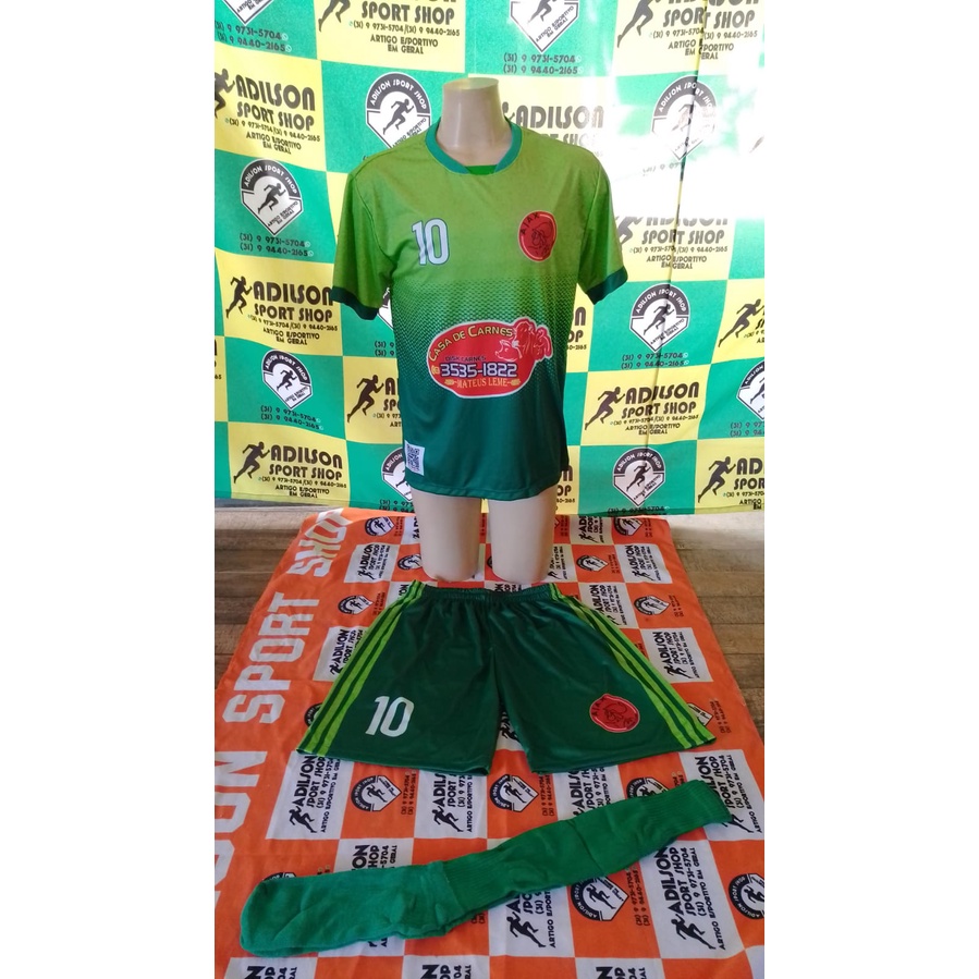 uniforme de futebol kit com 42 conjunto completo ! | Shopee Brasil