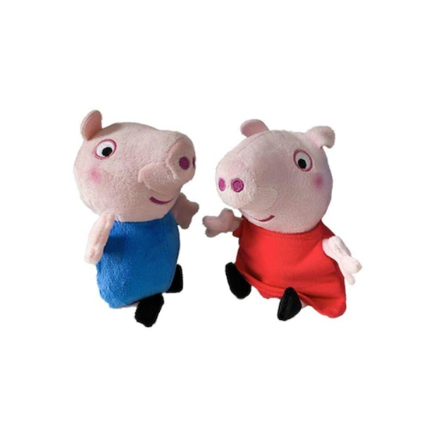 Pelucia Mini Peppa Pig - Mini Peppa e Mini George - Escolha o SEU ...