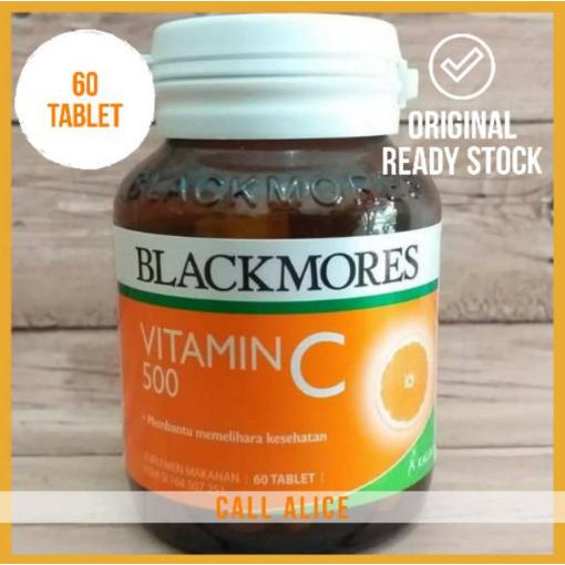(Pronto Para Enviar) Blackmores Vitamina C 500mg - 60 Comprimidos | Shopee Brasil