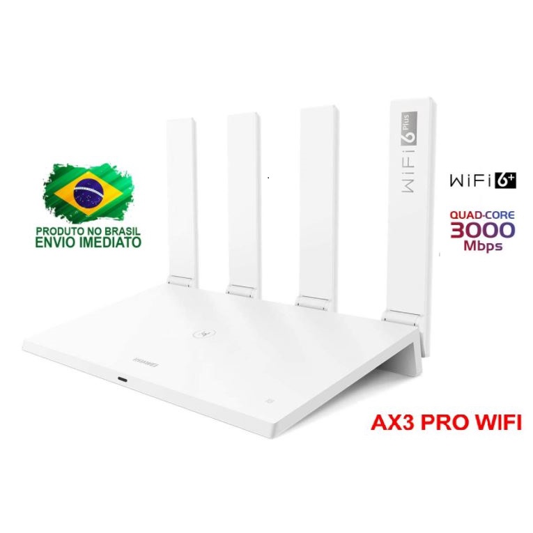 Roteador Huawei WS7200 WiFi AX3 PRO, Wi-fi 6 Quad core | Shopee Brasil