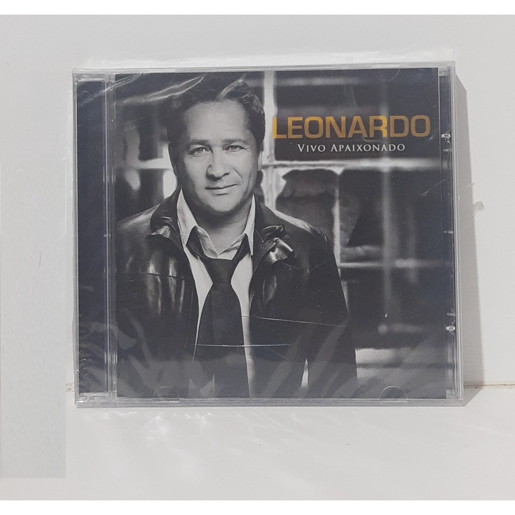 CD Leonardo - Vivo apaixonado (Lacrado) | Shopee Brasil