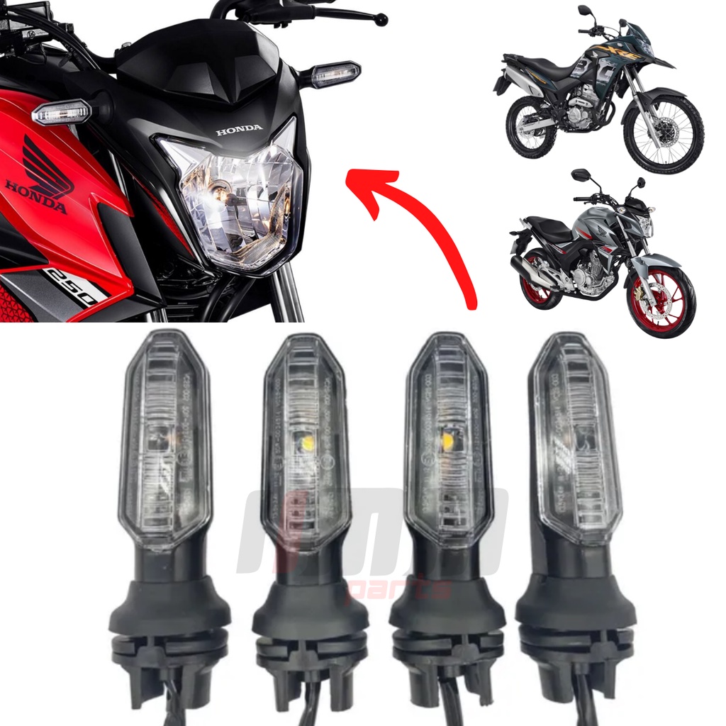 Pisca LED Cb Twister 250 XRE 300 Seta Modelo Original Honda CB250F ...
