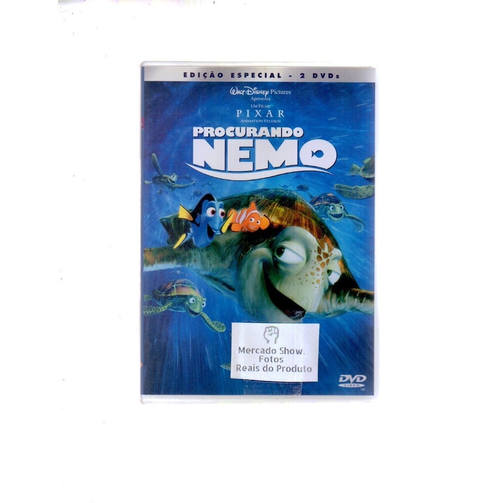 Filme Dvd - Procurando Nemo - Walt Disney | Shopee Brasil