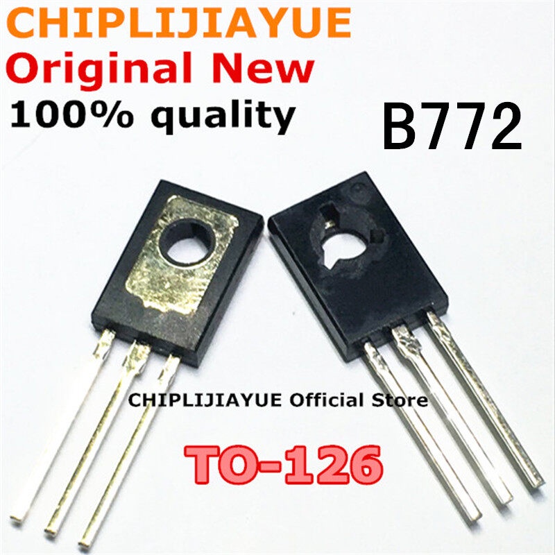 50PCS B772 TO126 2SB772 TO-126 3A/40V 772 Novo E Chipset IC | Shopee Brasil