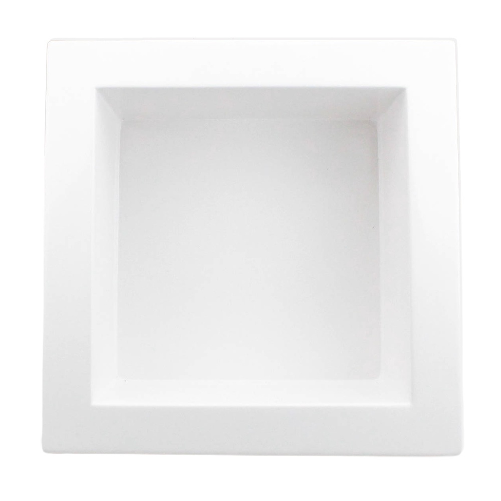 Nicho Para Banheiro em Resina Branco 37x37 cm Premium – Sanit | Shopee ...