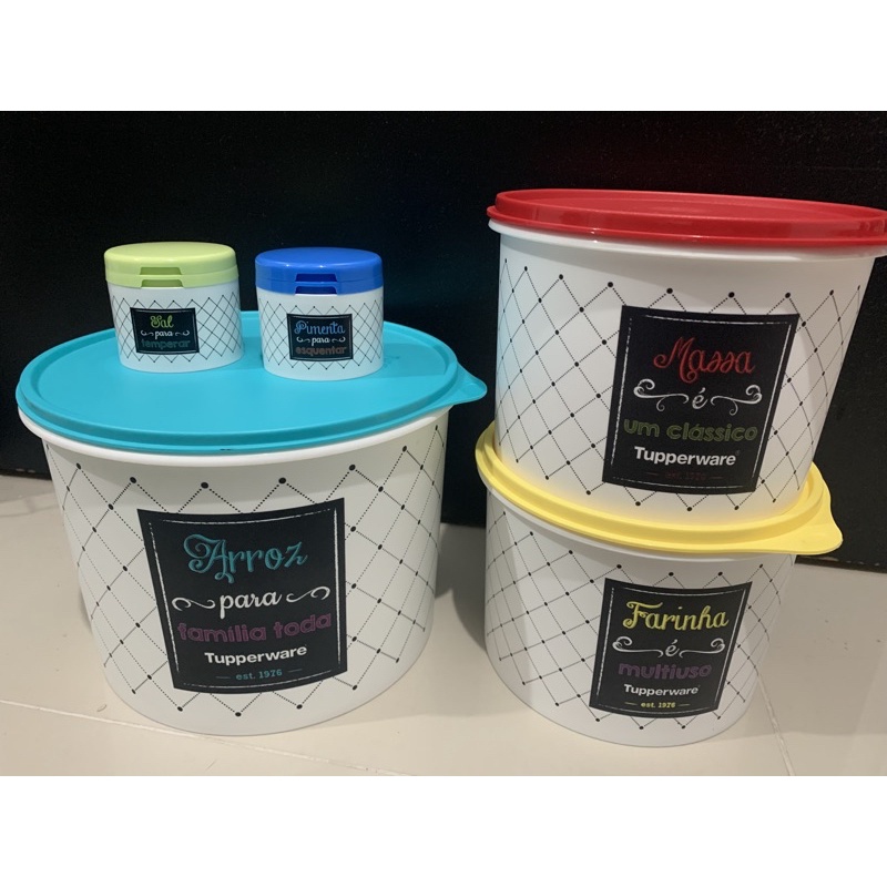 kit Tupperware linha bistrô | Shopee Brasil