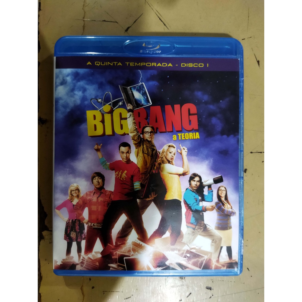 Blu-ray Big Bang A Teoria Quinta Temporada completa | Shopee Brasil