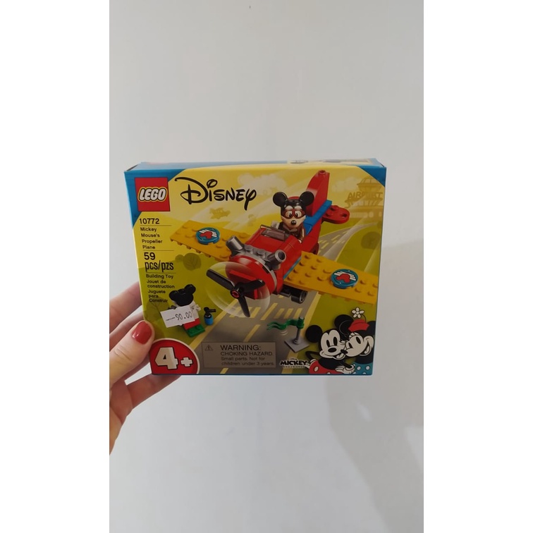 Lego 10772 - Avião a hélice do Mickey Mouse | Shopee Brasil