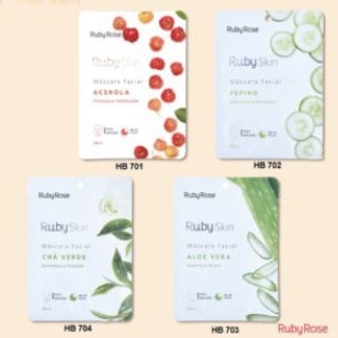 Mascara Facial Ruby Skin Care Ruby Rose Renova e Hidrata Mascara de ...