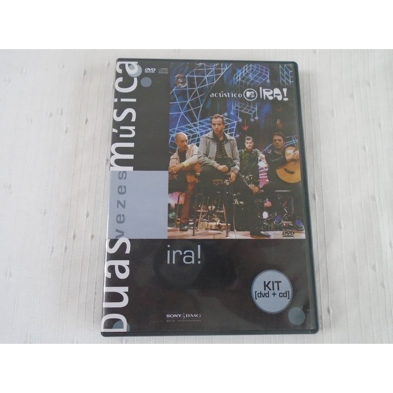DVD Ira! Acústico MTV - kit dvd + cd | Shopee Brasil