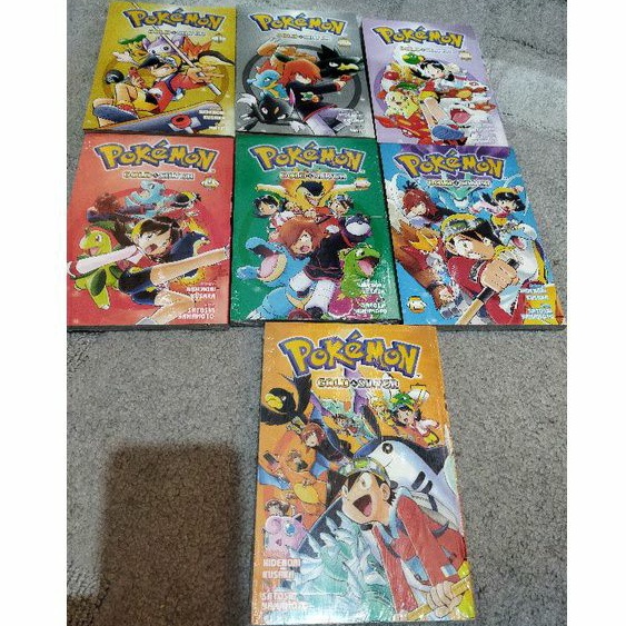 Mangás Pokemon Gold & Silver Vol. 1 ao 7 - Panini Comics | Shopee Brasil