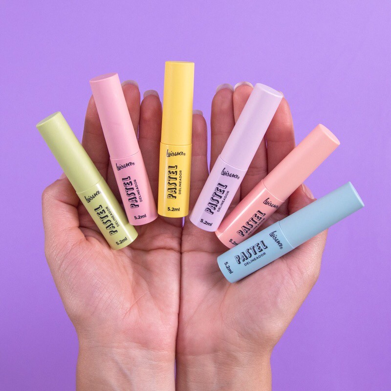 Delineador líquido Colorido Tom Pastel Luisance - tons pastéis - candy ...