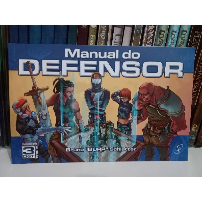 Manual do Defensor 3D&T Alpha - RPG | Shopee Brasil