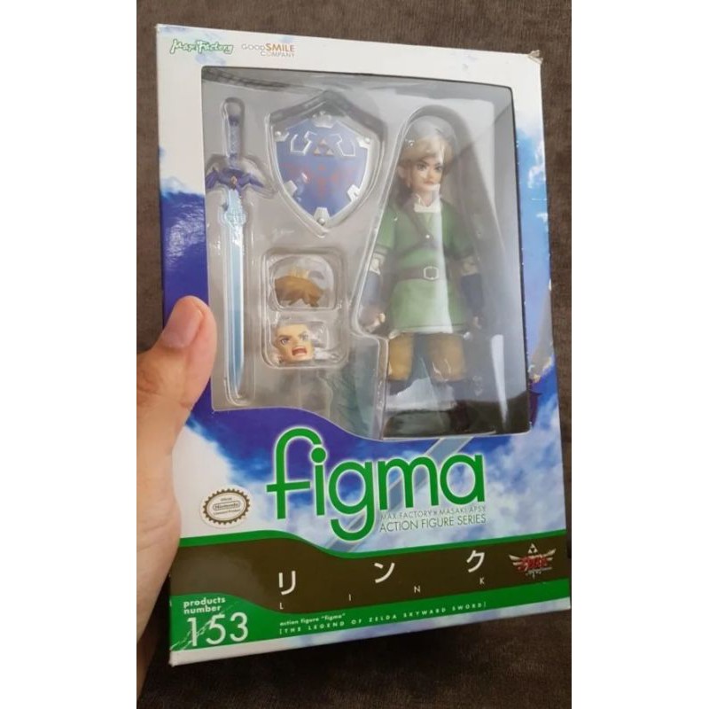 Link Original Figma Zelda Boneco Action Figure - Escorrega o Preço