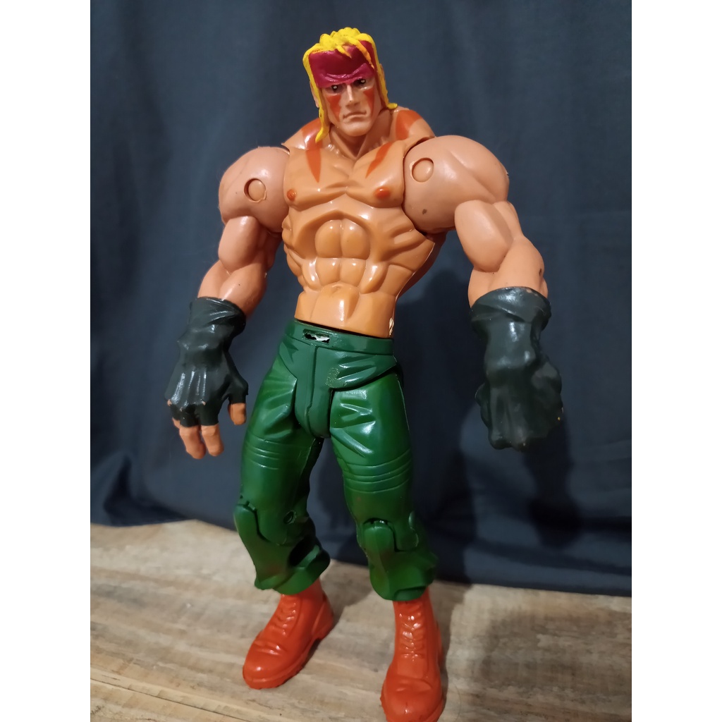 Boneco Alex Street Fighter 3 Resaurus (Bootleg) | Shopee Brasil