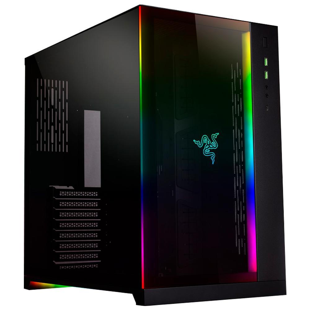 Gabinete Lian Li, 011 Dynamic, Razer Edition, ARGB, Mid Tower, Vidro ...