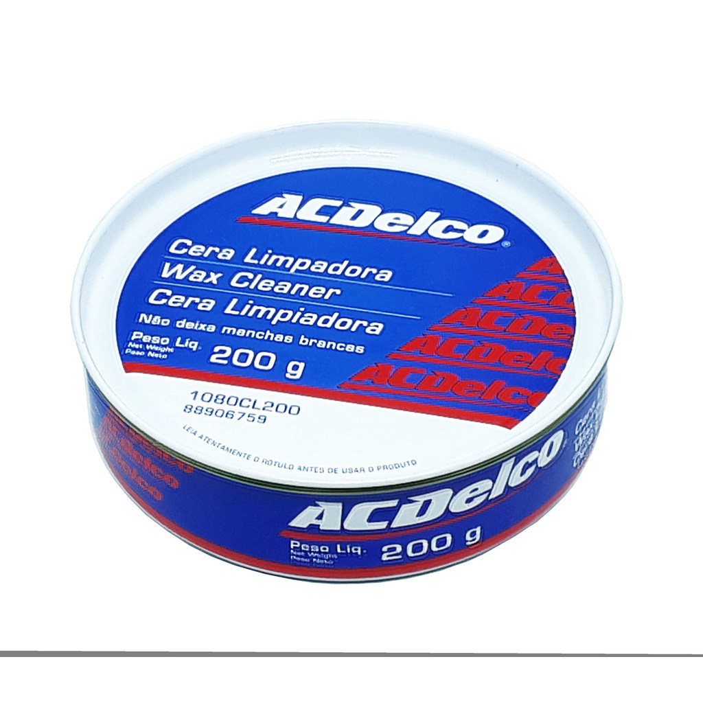 Cera Limpadora Automotiva Original Acdelco Wax 200g | Shopee Brasil