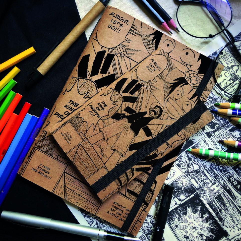 Sketchbook | One Piece, coleção One 7 capa kraft em Off-Set e Polen ...