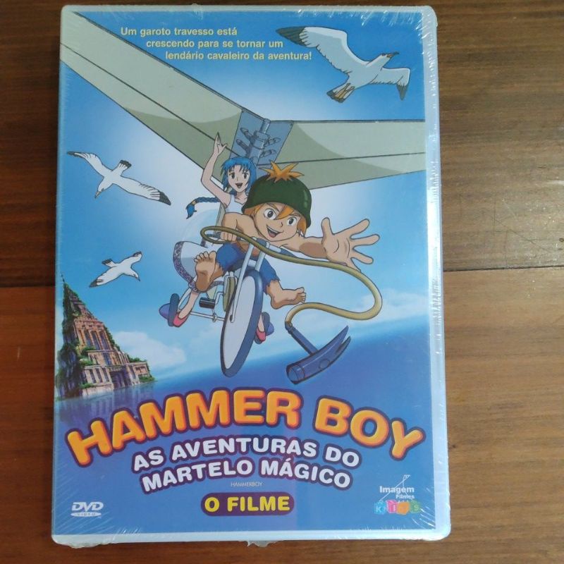 DVD Original LACRADO Infantil Hammer Boy As Aventuras do Martelo Mágico O Filme | Shopee Brasil