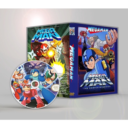 Dvd Megaman A Serie Animada Completa + Extras | Shopee Brasil