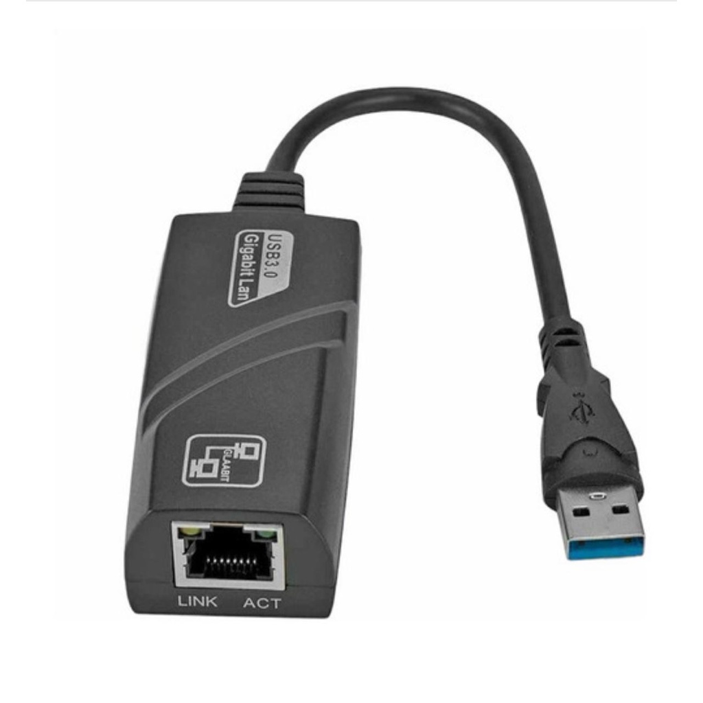 Adaptador Usb 3.0 Rede Rj45 Ethernet Gigabit 10/100/1000 rj45 para usb ...
