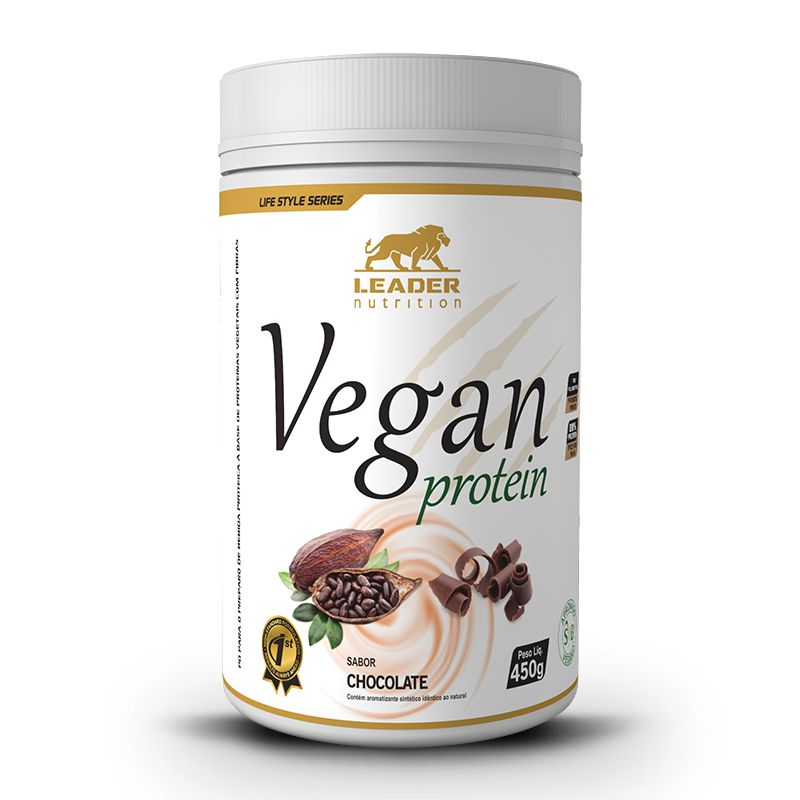 Vegan Protein - Leader Nutrition (450g) | Shopee Brasil