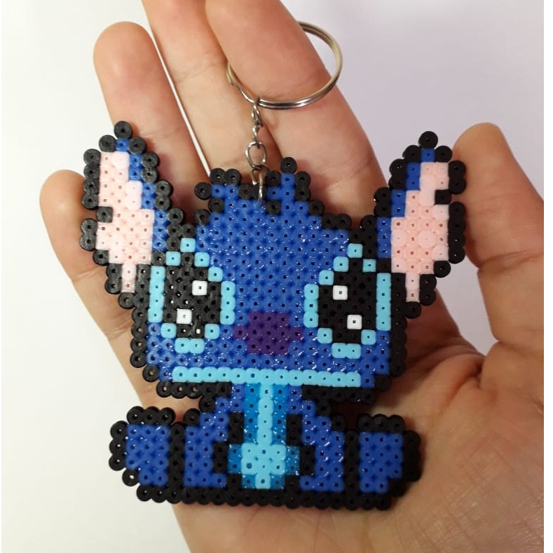 Personagem STITCH (Lilo & Stitch) (Hama beads/ Perler Beads/ Pixel Art ...