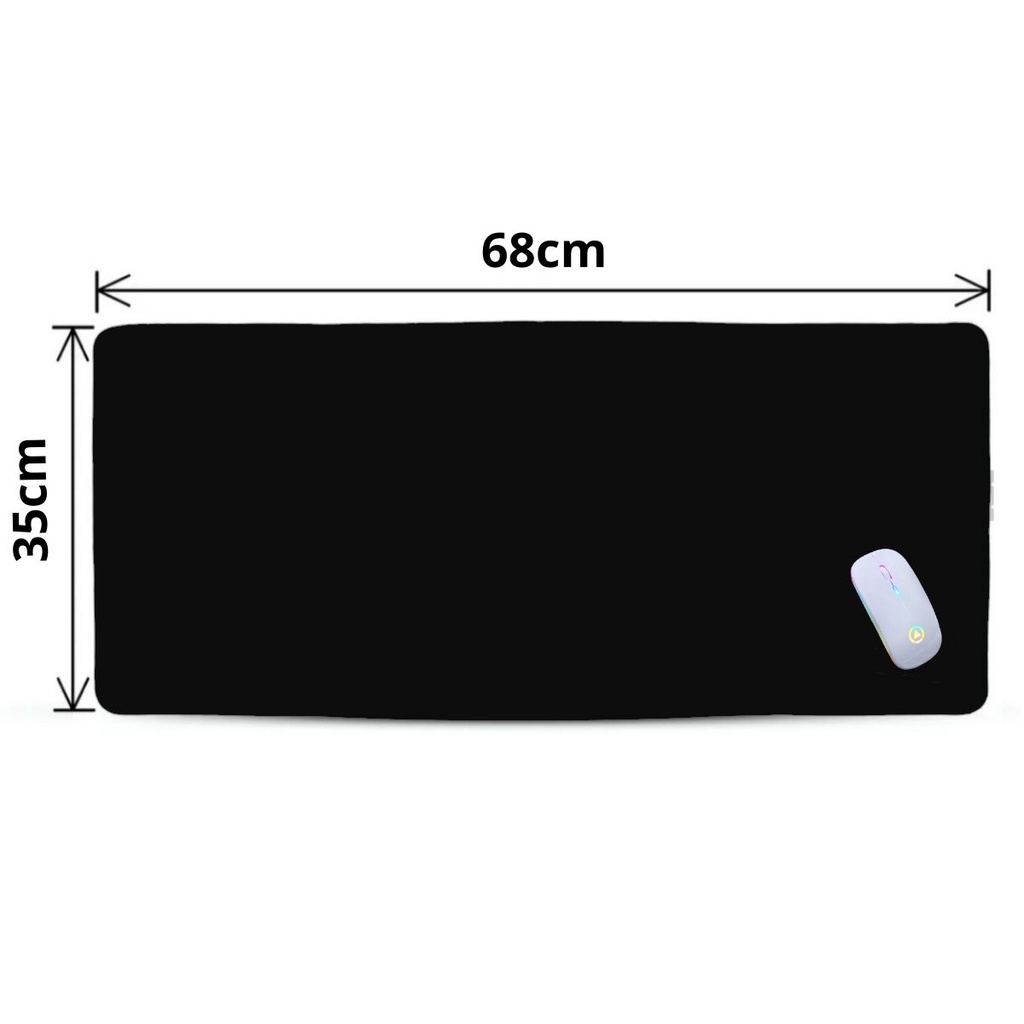 Mouse Pad Gamer Extra grande Deslizante especail 68 X 35 cm Pronta ...