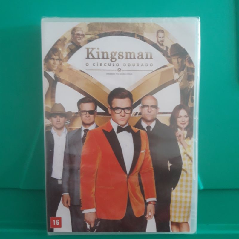 Dvd Kingsman 2 Lacrado - O círculo dourado | Shopee Brasil
