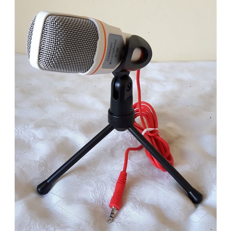 Microfone Condensador SF-666 | Shopee Brasil
