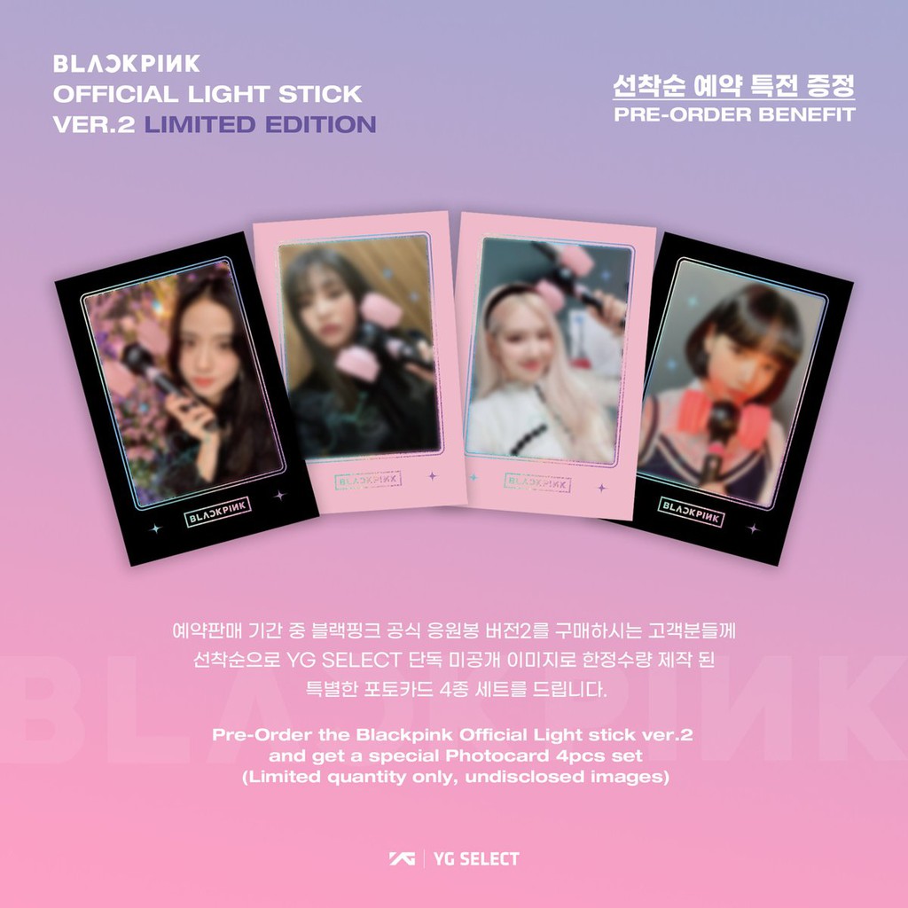 [Pronta Entrega] BLACKPINK Official Bluetooth Light Stick VER 2 Limited ...