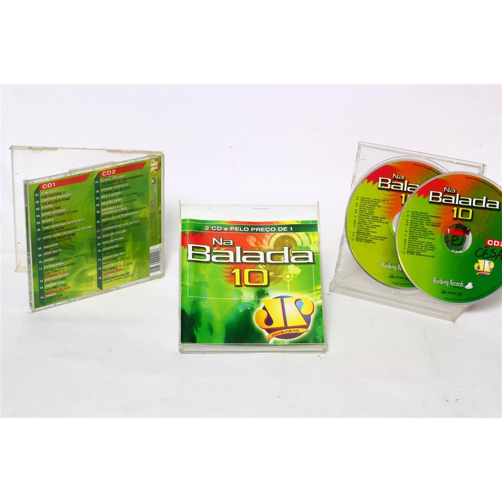 CD Duplo Eletrônico / Na Balada 10 - Jovem Pan Sat | Shopee Brasil