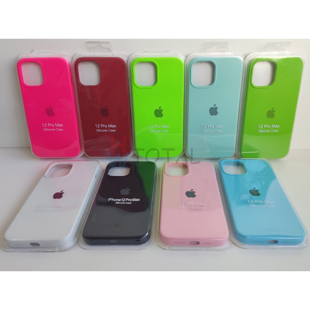Capa Case Capinha Apple Iphone 12 Pro Max Original Silicone Liquido ...
