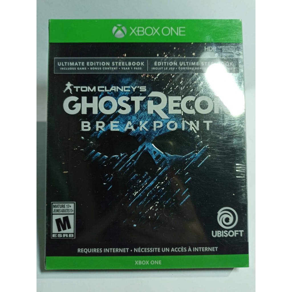 Ghost Recon Breakpoint Ultimate Steelbook Xbox One Novo | Shopee Brasil