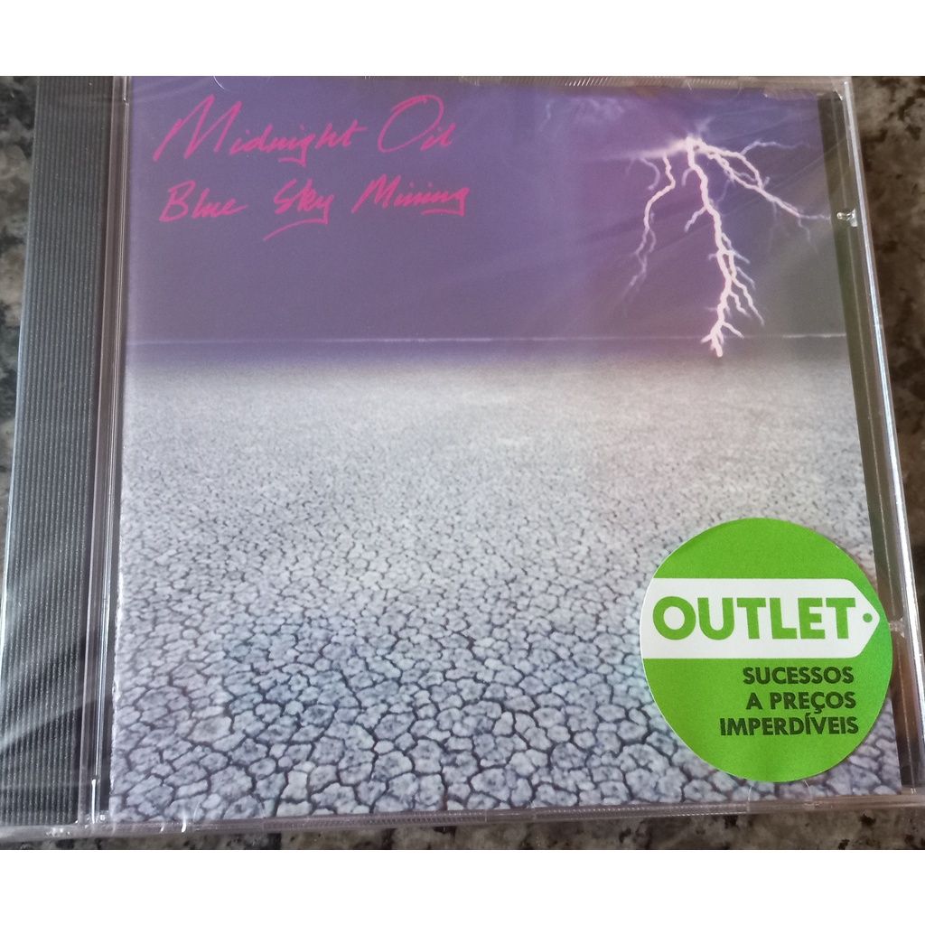 CD MIDNIGHT OIL - BLUE SKY MINING - LACRADO | Shopee Brasil