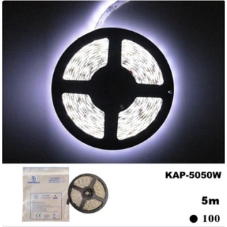 Fita LED KAP-5050w Branco Frio com Silicone 24V IP65 5M | Shopee Brasil