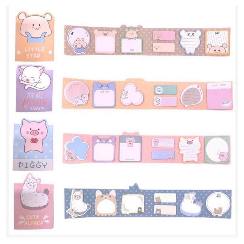 Post it livrinho Bichinhos | Shopee Brasil