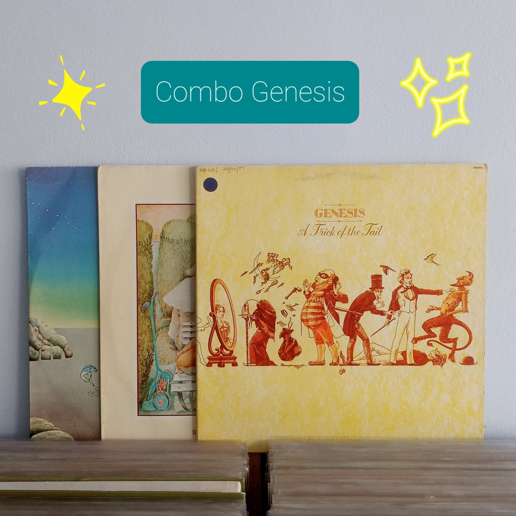 VINIL COMBO GENESIS TRÊS LPS | Shopee Brasil