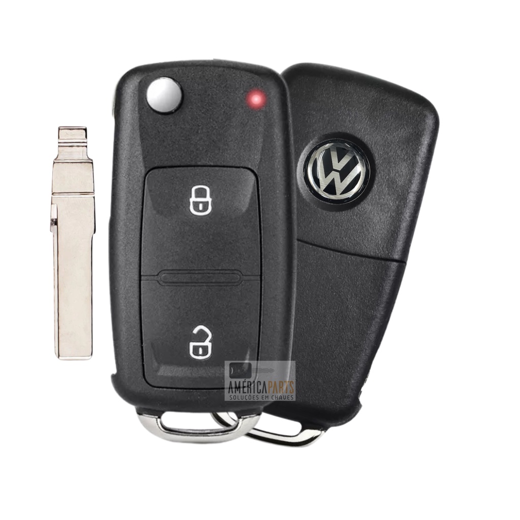 Chave Canivete Completa Volkswagen Amarok Saveiro G6 até 2016 | Shopee ...