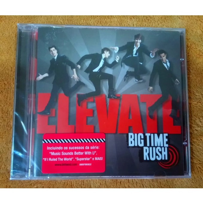 Big Time Rush BTR CD Elevate - Novo (Lacrado) | Shopee Brasil