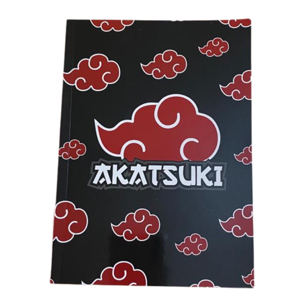 Caderno Livro Akatsuki Anime Colecionador Naruto | Shopee Brasil