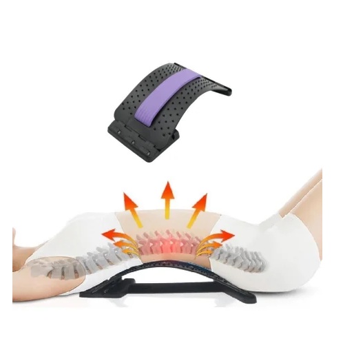 Suporte Lombar De Acupressão Para Alívio Da Dor Nas Costas/ Estralar ...