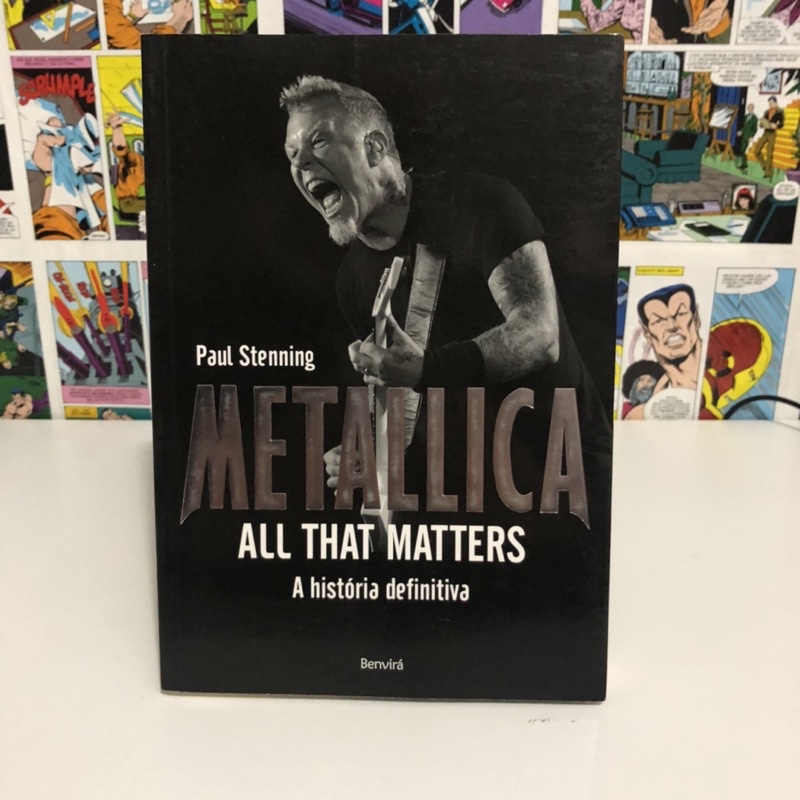 Livro: Metallica - All That Masters, a história definitiva, por Paul ...