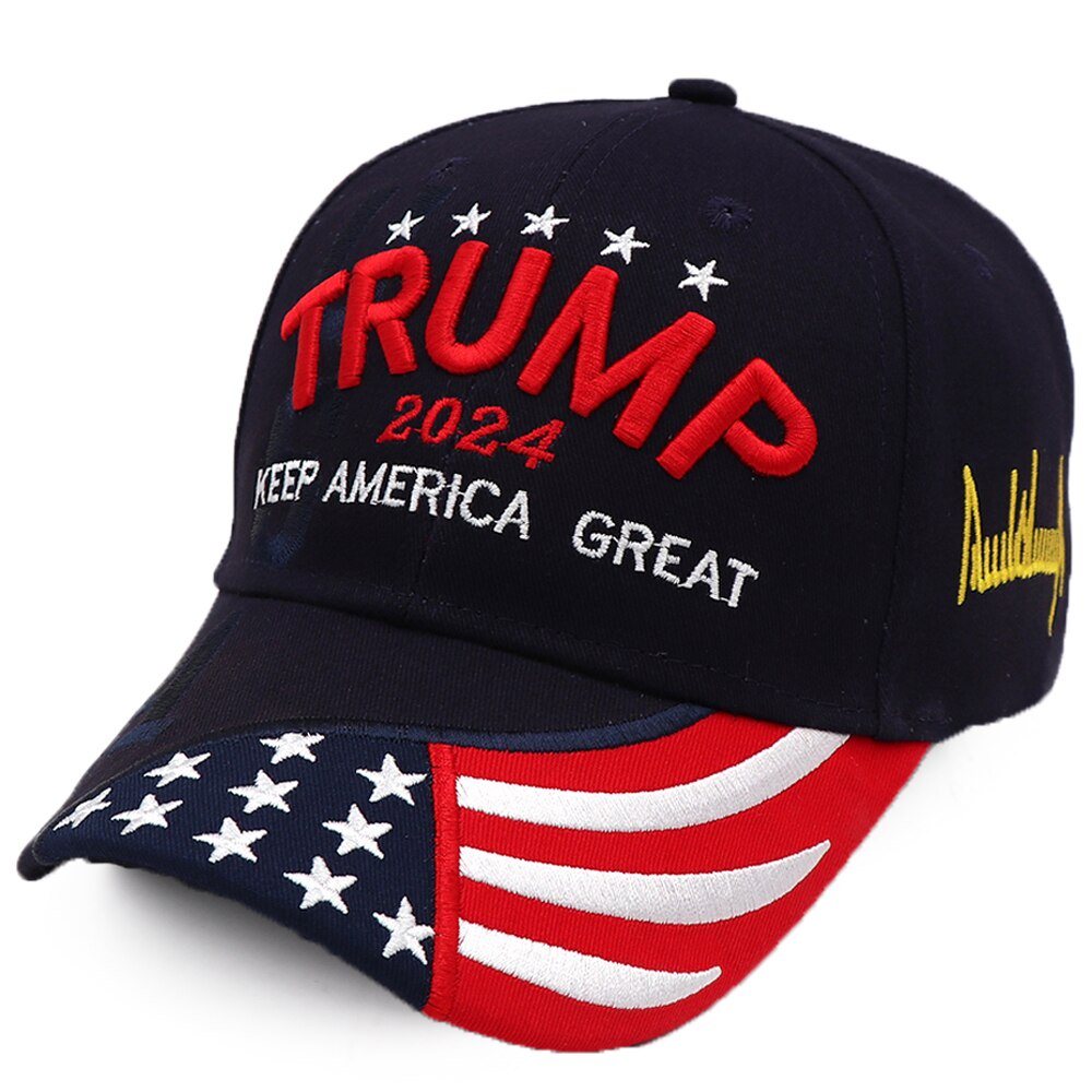 Elegante Donald Trump 2024 Cap EUA Bonés De Beisebol Manter América Grande Snapback Presidente ...