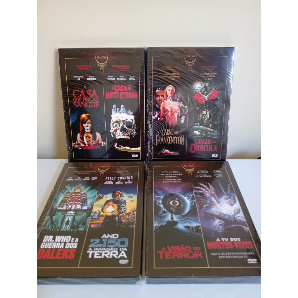 DVDs Coleção Horror Collection Darkside (2 filmes em cada) | Shopee Brasil