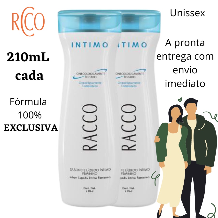 Kit C/2 Sabonete Intimo Feminino Trad Racco - 100% Original! | Shopee ...
