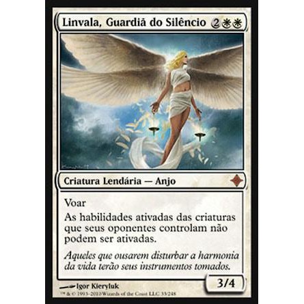 Carta Linvala, Guardiã do Silêncio / Linvala, Keeper of Silence (Magic ...